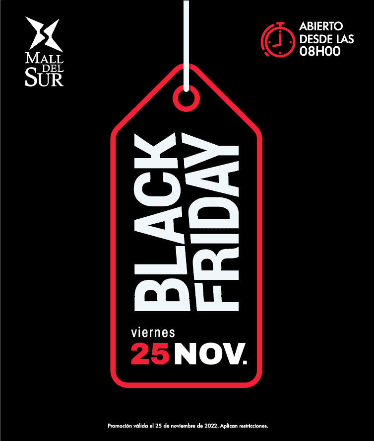 Hasta el 70% ofrece el Black Friday de Mall del Sur, este viernes 25 de ...