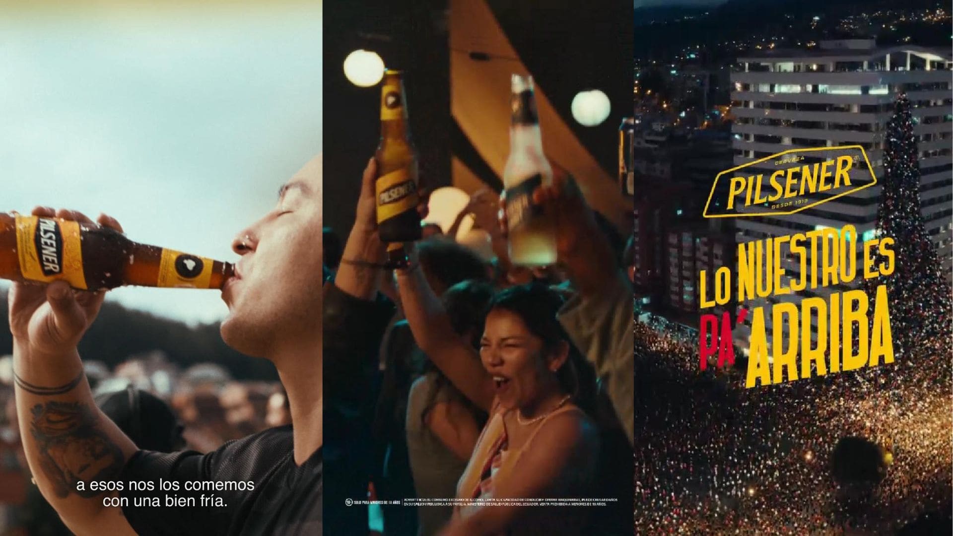 “Lo Nuestro es Pa’ Arriba” la nueva campaña de Pilsener que impulsa a ...